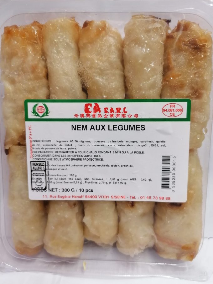 NEM AUX LÉGUMES - Epicerie Gaucher