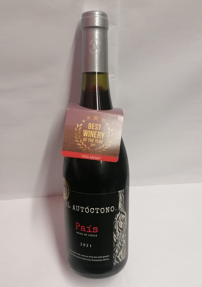 EL AUTOCTONO PAIS CHILI 75cl net - Epicerie Gaucher